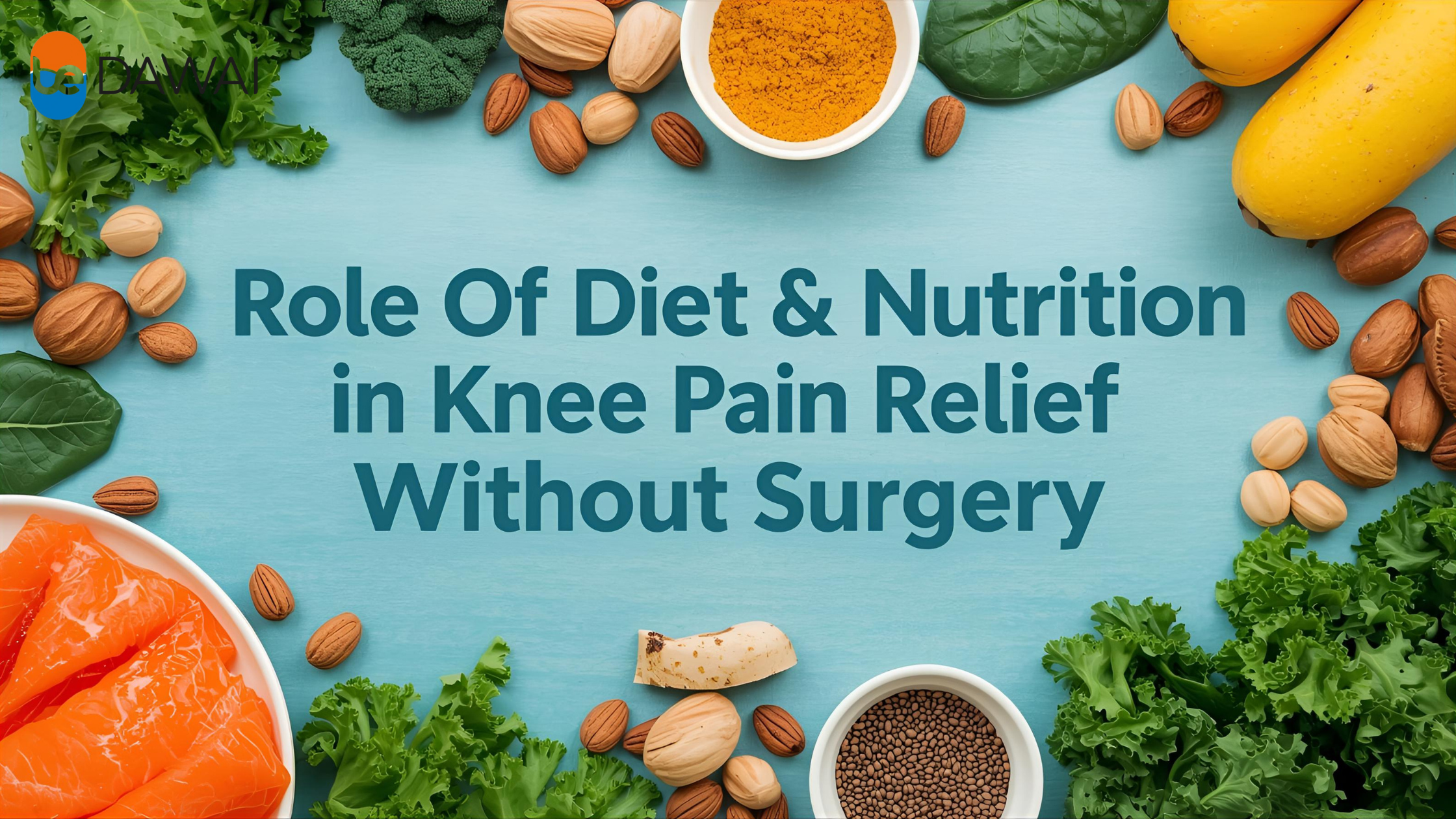 Role of Diet and Nutrition in Knee Pain Relief Without Surgery | LeDawai